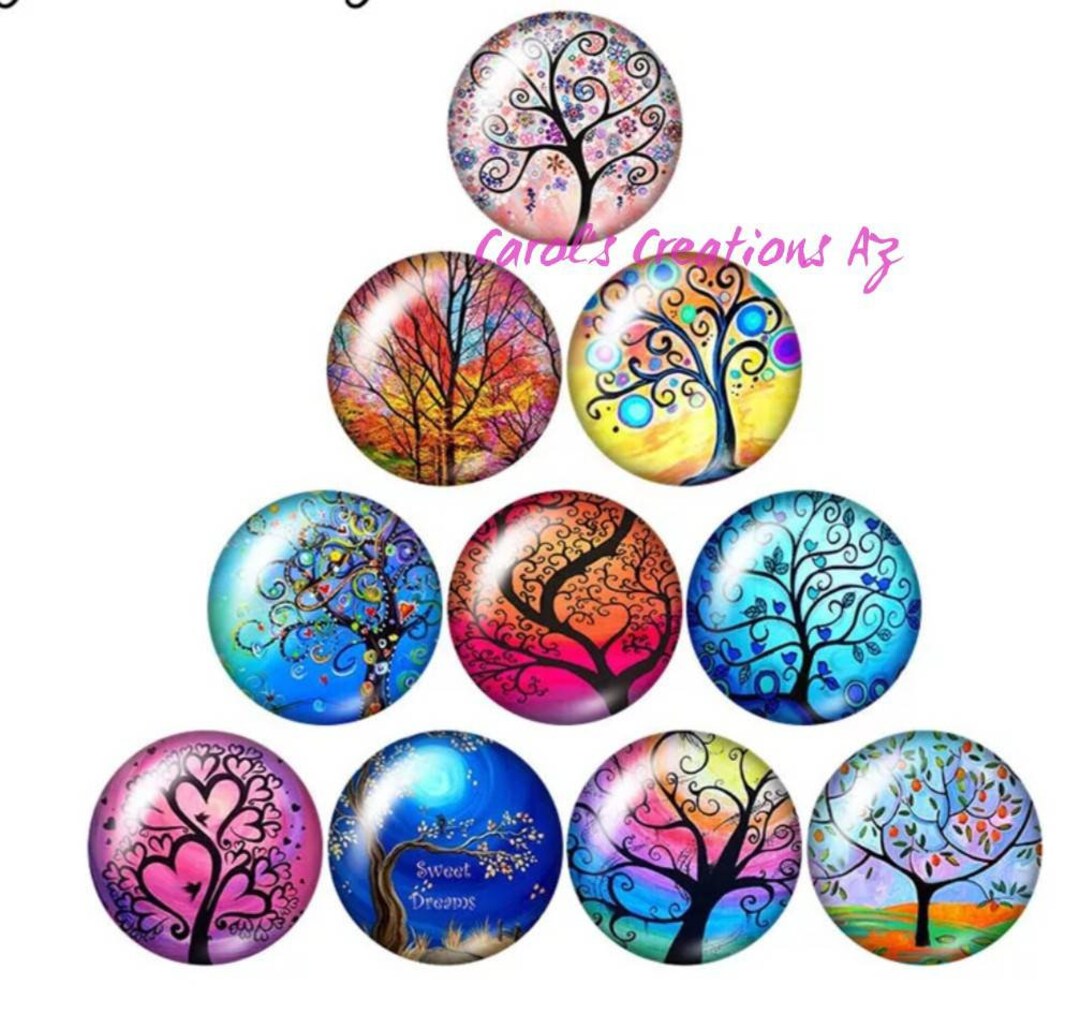 Glass Cover Minder / Tree Designs Cover Minder / Cover Minders ...