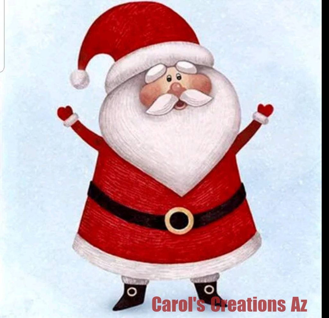 5D Diamond Painting KIT / Santa Diamond Painting / Christmas Diamond ...