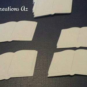 50 Open Book Chunky Confetti / Open Book Die Cut / Bible Die Cut ...