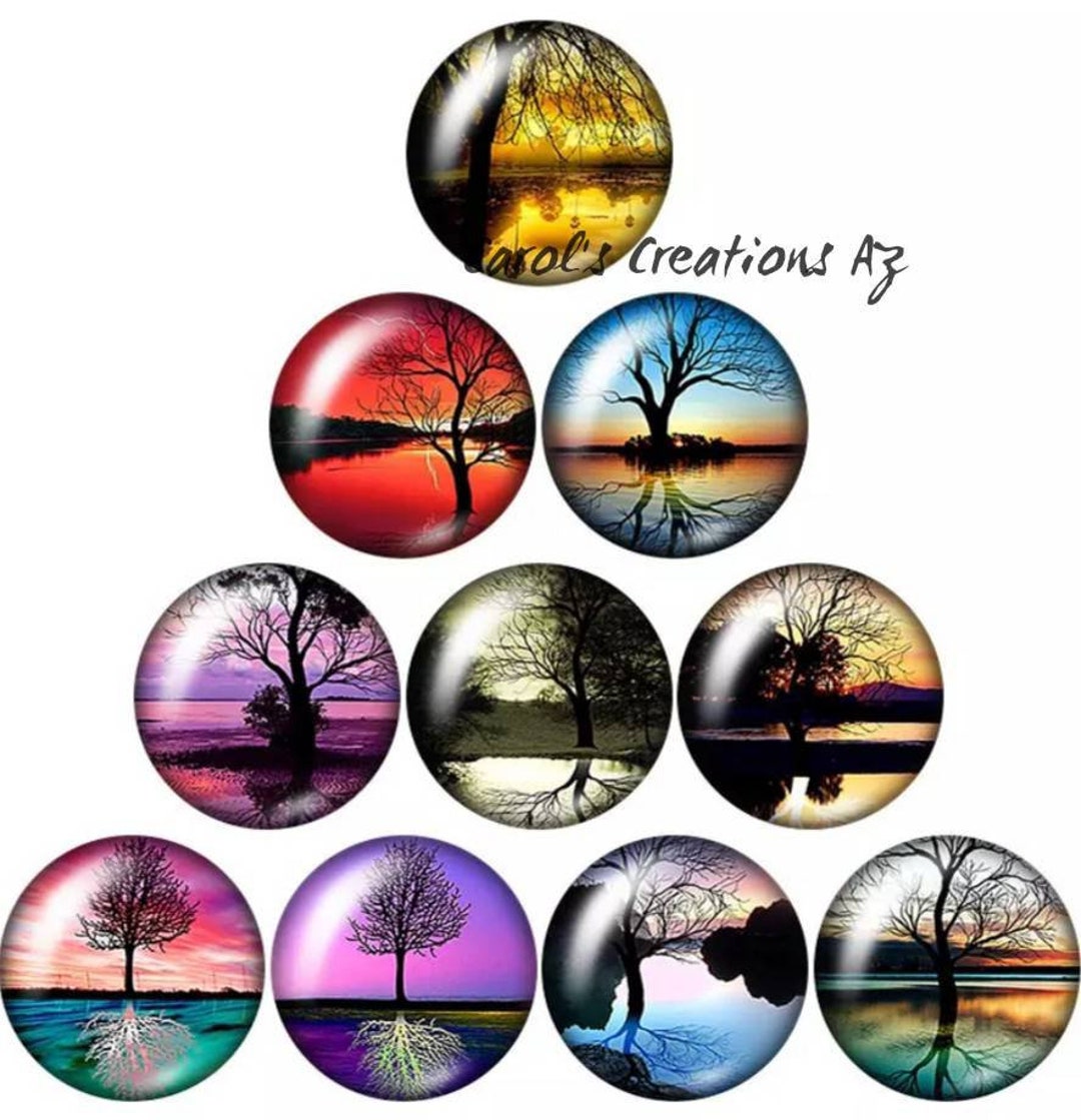 Glass Cover Minder / Tree Designs Cover Minder / Cover Minders ...