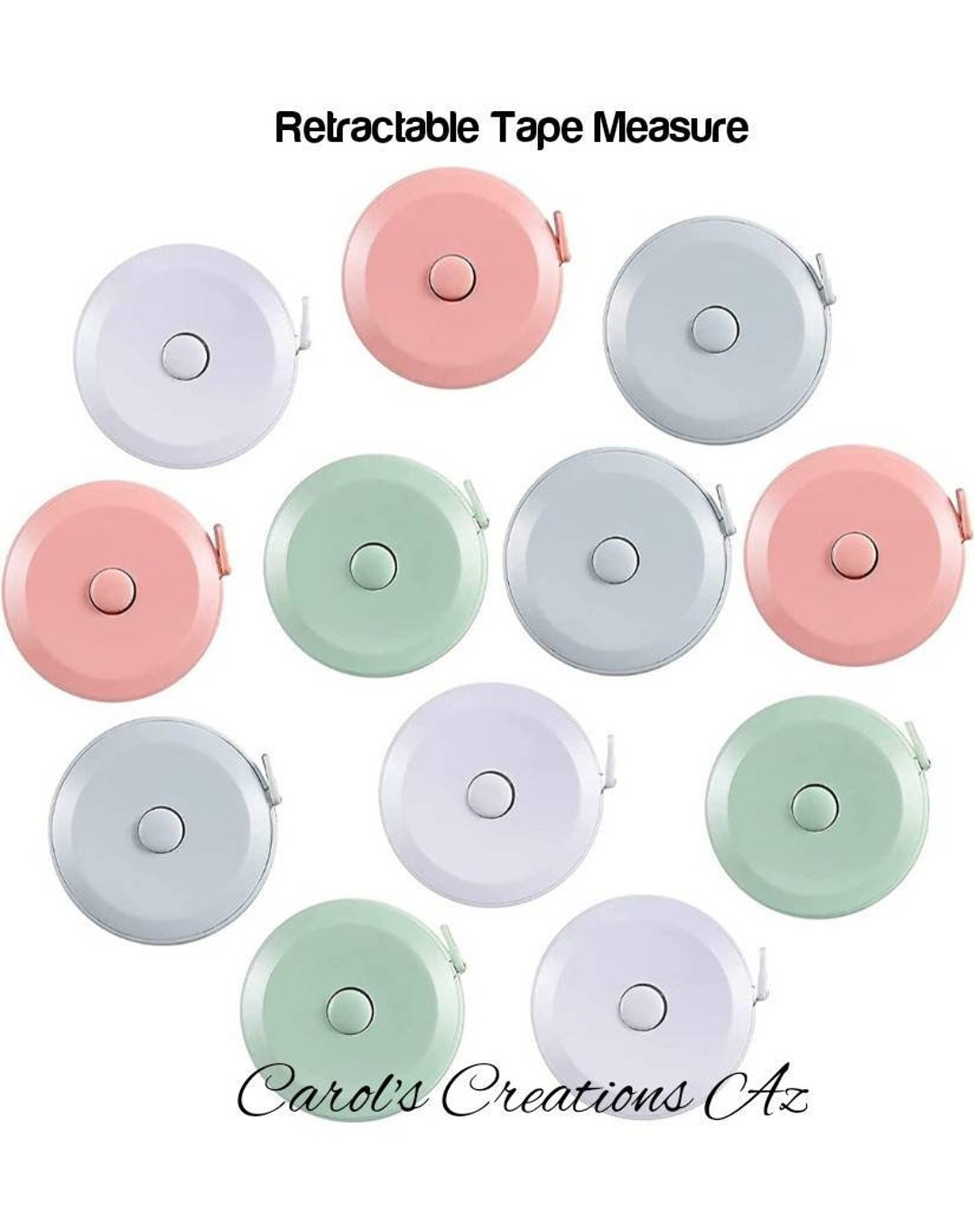 Measuring Tape / Mini Retractable Measuring Tape / Craft Supply ...