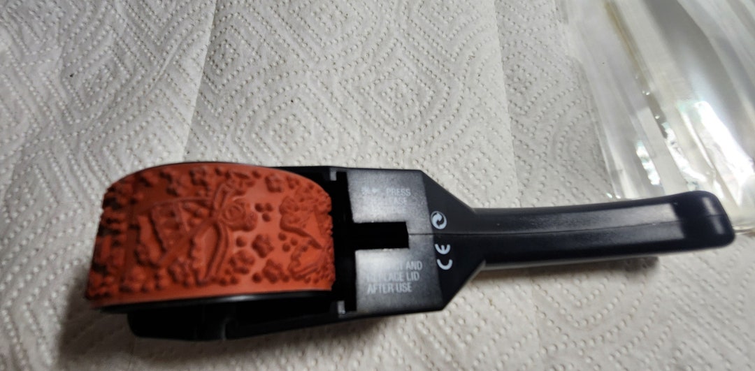 Stamp Around / Stamp Around With Stamp Wheel / Rubber Stamp / Craft ...