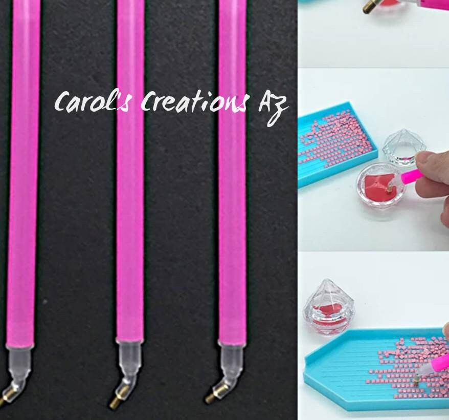 Angled Point Diamond Painting Pen / Diamond Painting Pen / Diamond ...