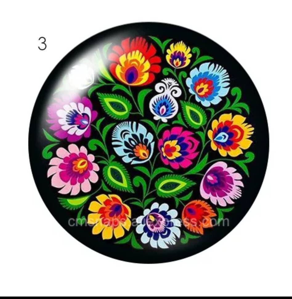 Glass Cover Minder / Flower Cover Minder / Cover Minders / | Etsy