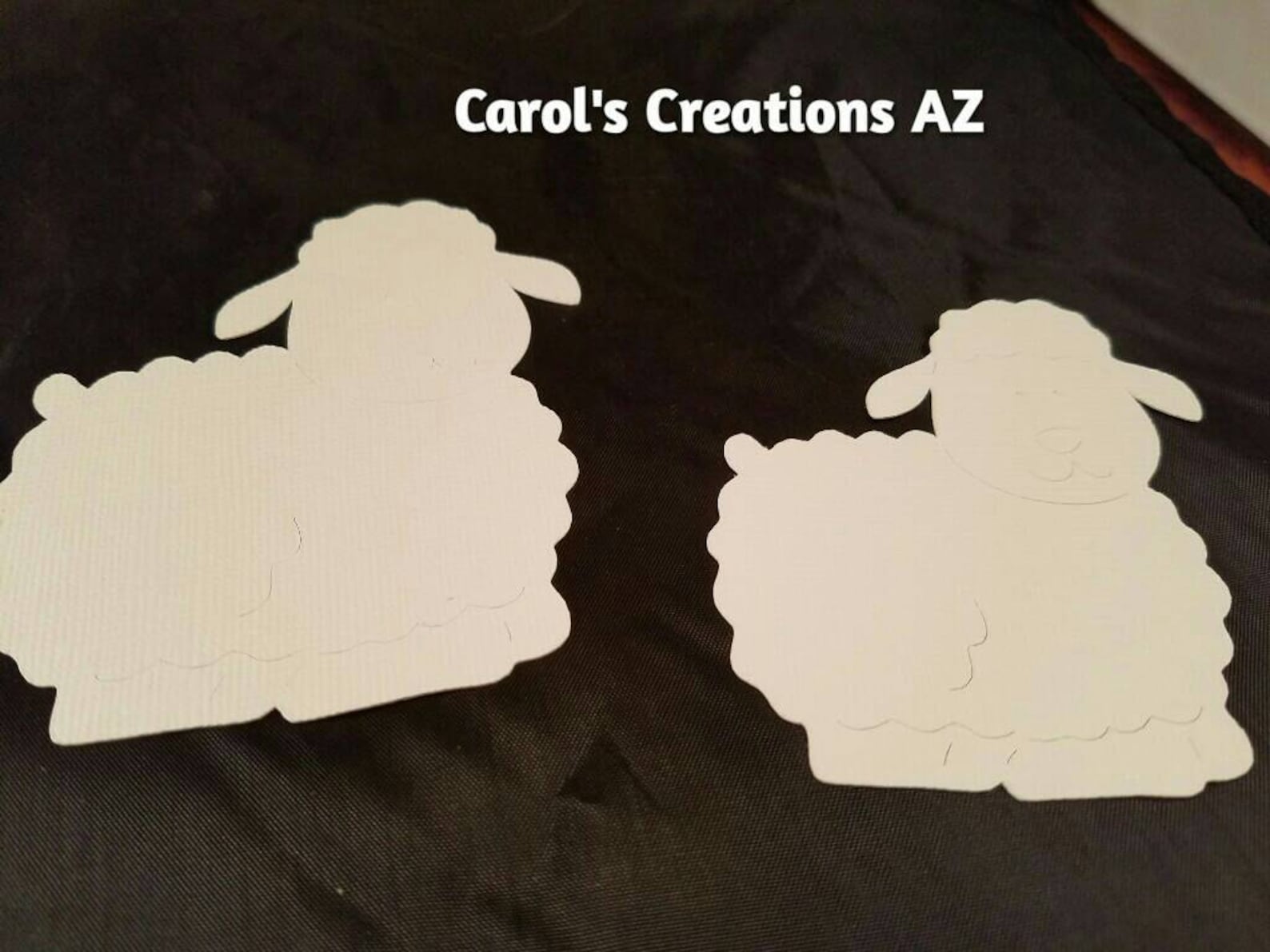 10 Piece Lamb Die Cuts / Sheep Die Cuts / Lamb Face Die Cut / | Etsy