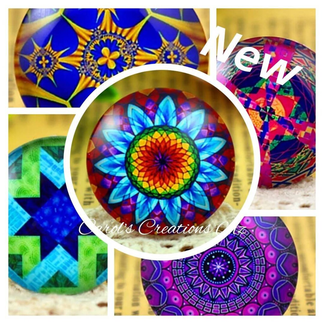 Glass Cover Minder / Abstract Designs Cover Minder / Cover Minders ...