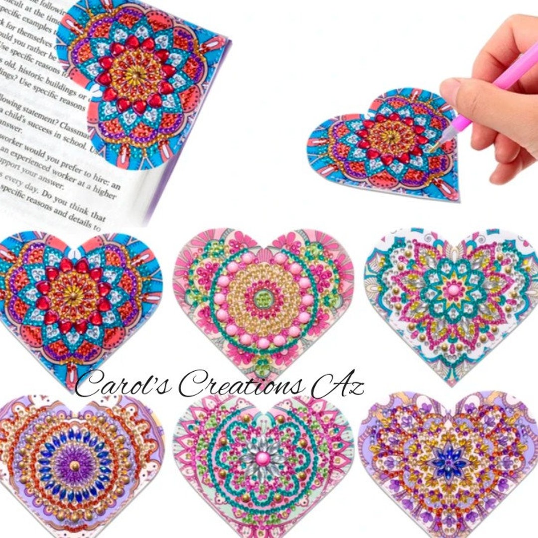 Diamond Painting Bookmark Kit / DIY Diamond Painting Craft Kit ...