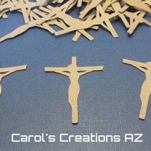 45 Christ on the Cross Confetti / Cross Confetti / Christian Confetti ...