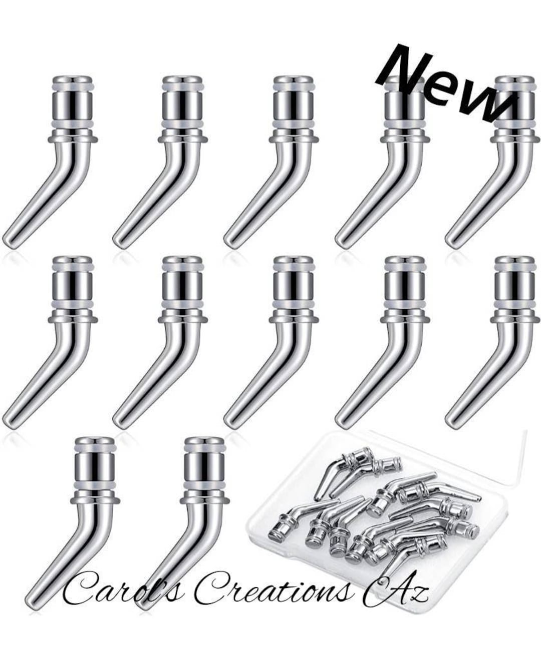 Angled Point Diamond Painting Tip / Metal Diamond Painting Pen Tip ...