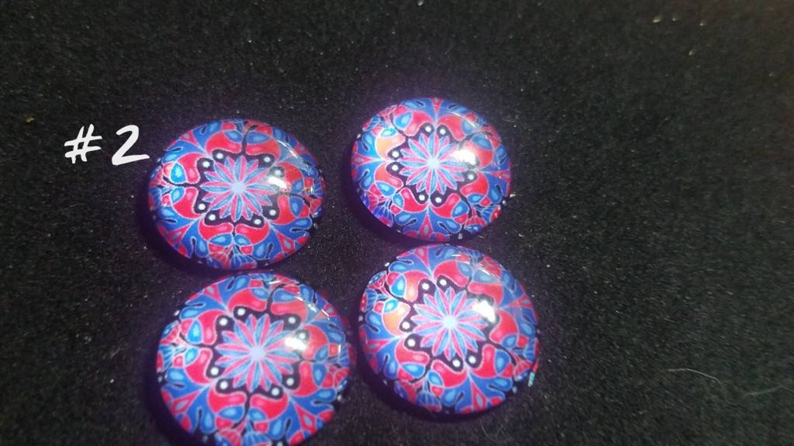 Glass Cover Minder / Abstract Designs Cover Minder / Retro - Etsy