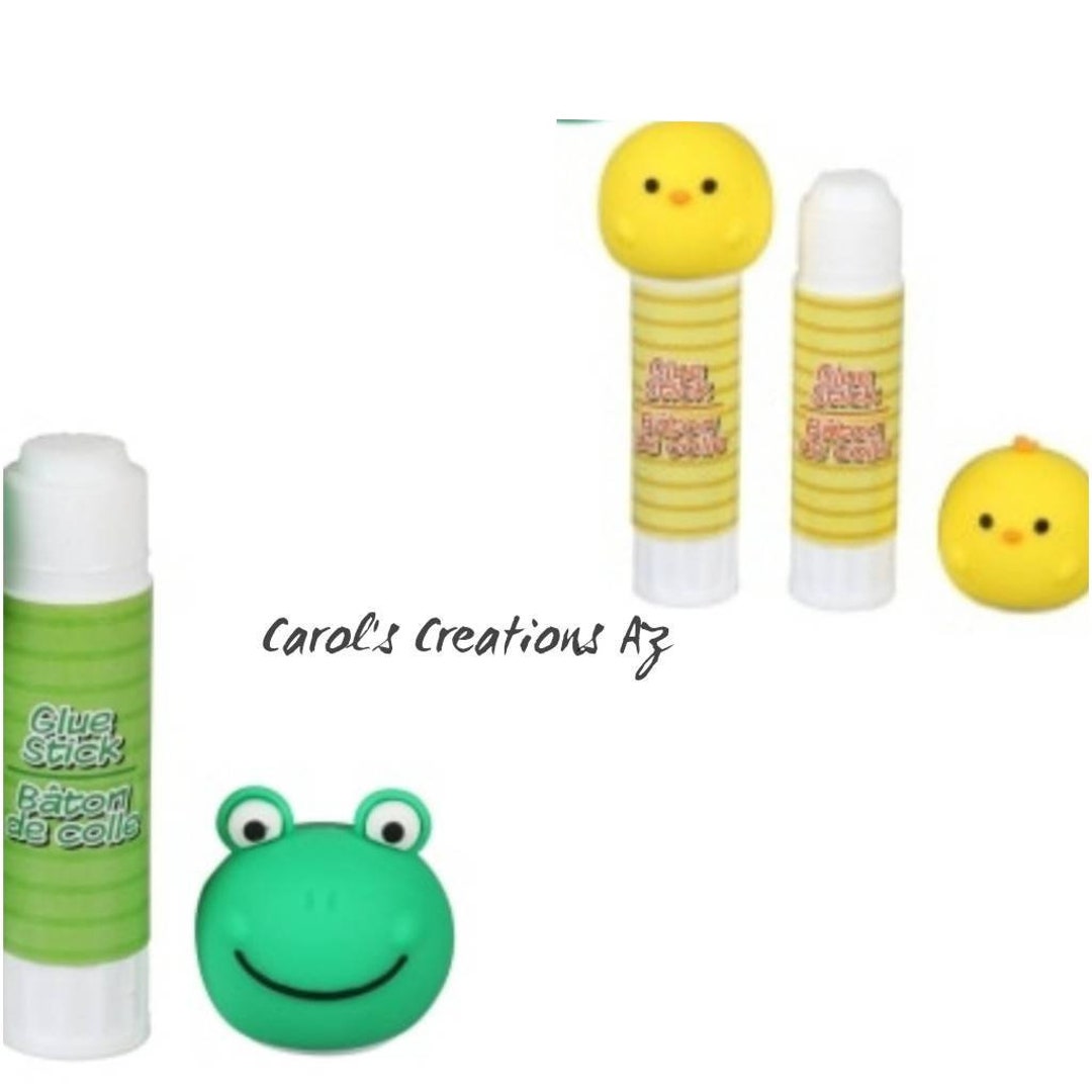 Glue Sticks / Novelty Glue Sticks / 2pk Glue Sticks / Craft Supplies - Etsy