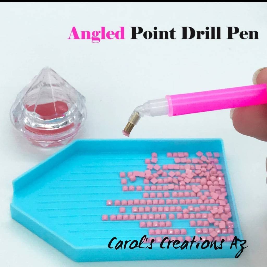 Angled Point Diamond Painting Pen / Diamond Painting Pen / | Etsy