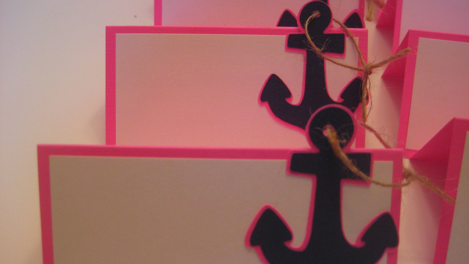 Set of 12 Nautical Place Cards / Nautical Escort Cards / - Etsy