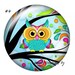 Glass Cover Minder / Owl Designs Cover Minder / Cover Minders - Etsy