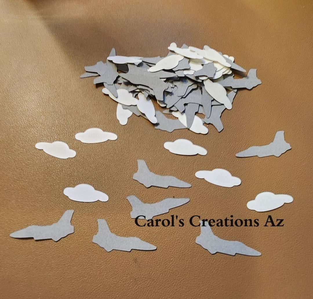 Jet Confetti / Cloud Confetti / Table Spread / Table Confetti ...
