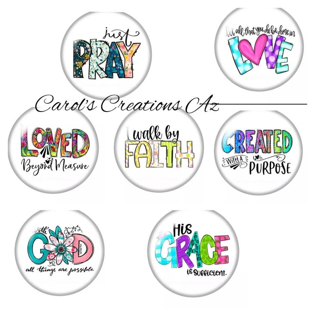 Glass Cover Minder / Inspirational Cover Minder / Cover Minders ...
