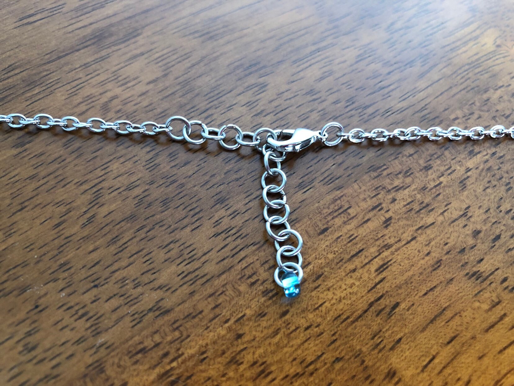 Dainty Minimalist Celtic Knot Chainmaille Necklace with Bright | Etsy