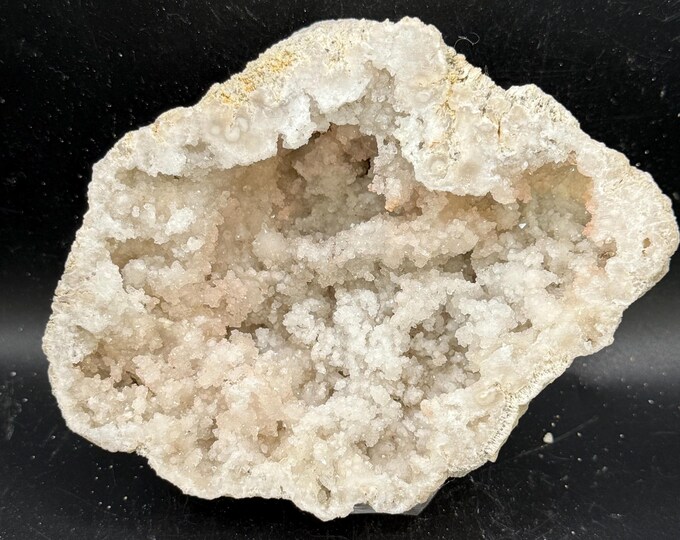 Moroccan Geode: Sparkling Quartz Crystals, Unpolished, 5x4 Inches - Etsy