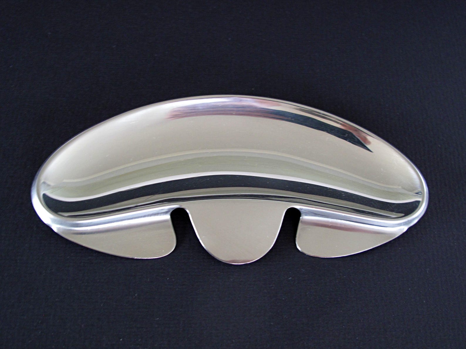 AMC INOX Pip Tray Set - Set of Six Stainless Steel Clip on Pip Dishes ...