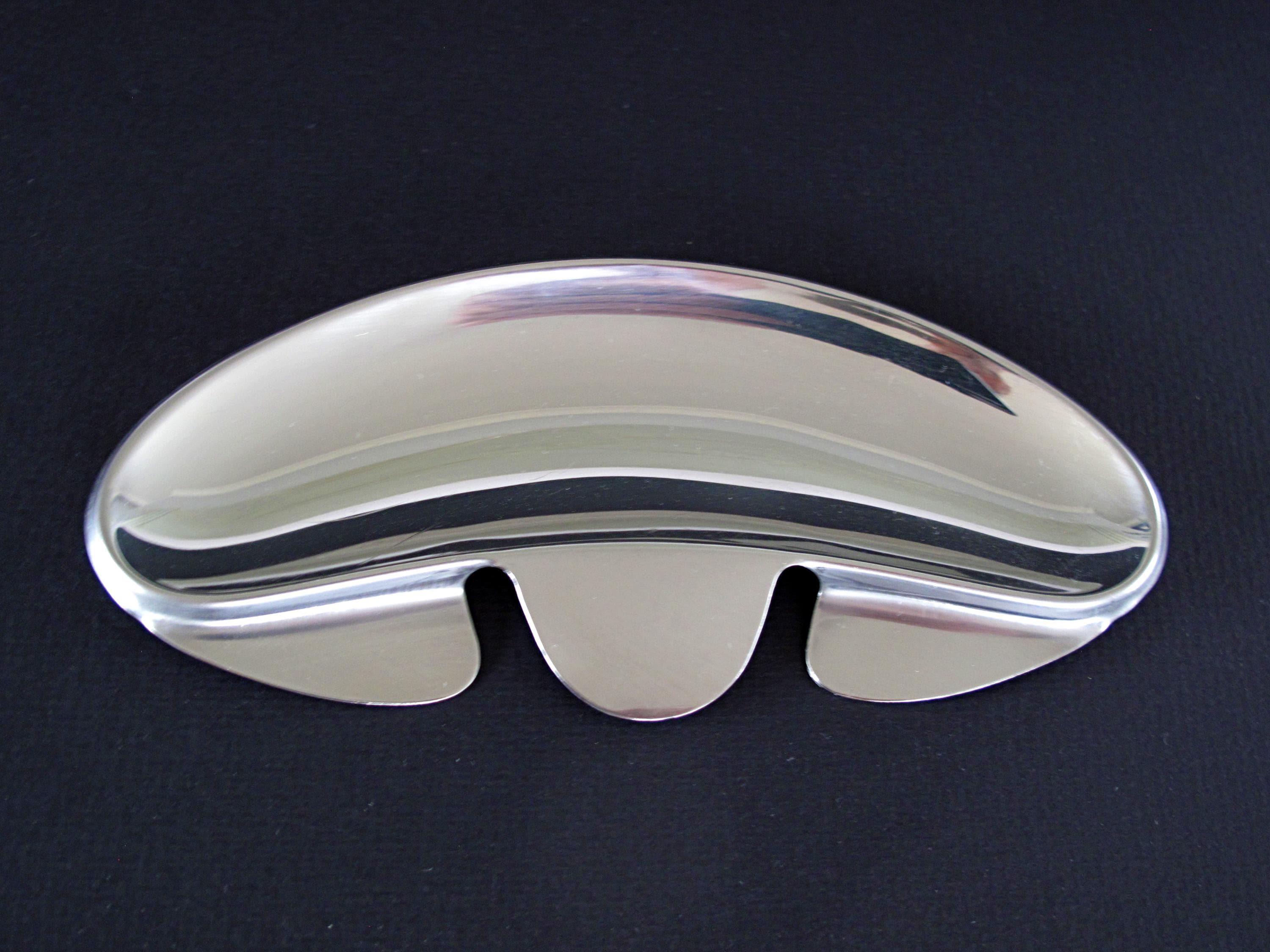 AMC INOX Pip Tray Set - Set of Six Stainless Steel Clip on Pip Dishes ...