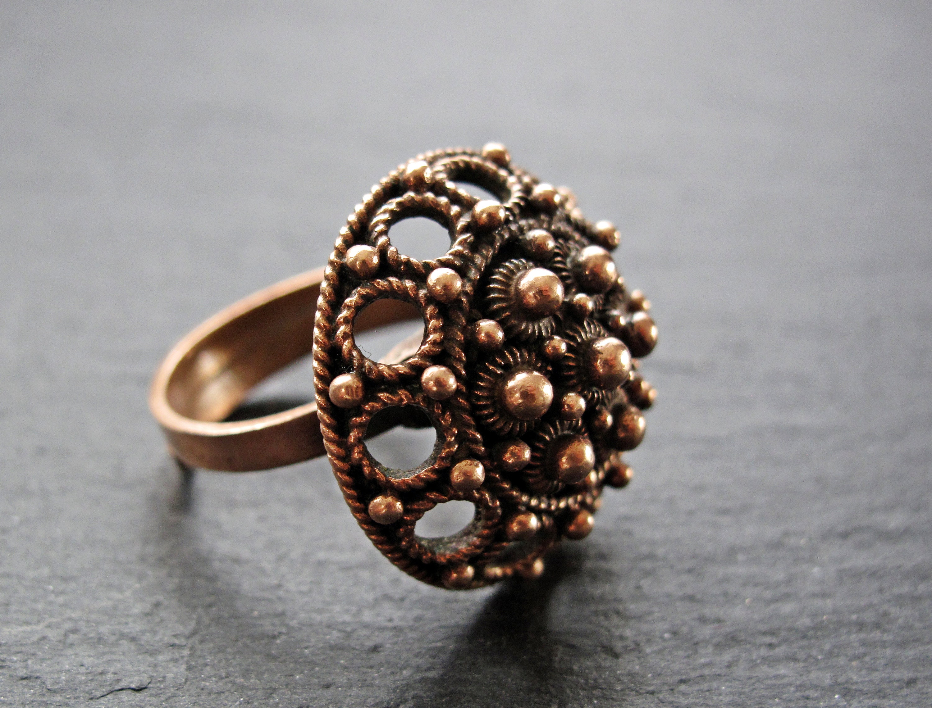 KNUT PAULSEN Bronze Ring Bronze Ring by Knut Paulsen of - Etsy