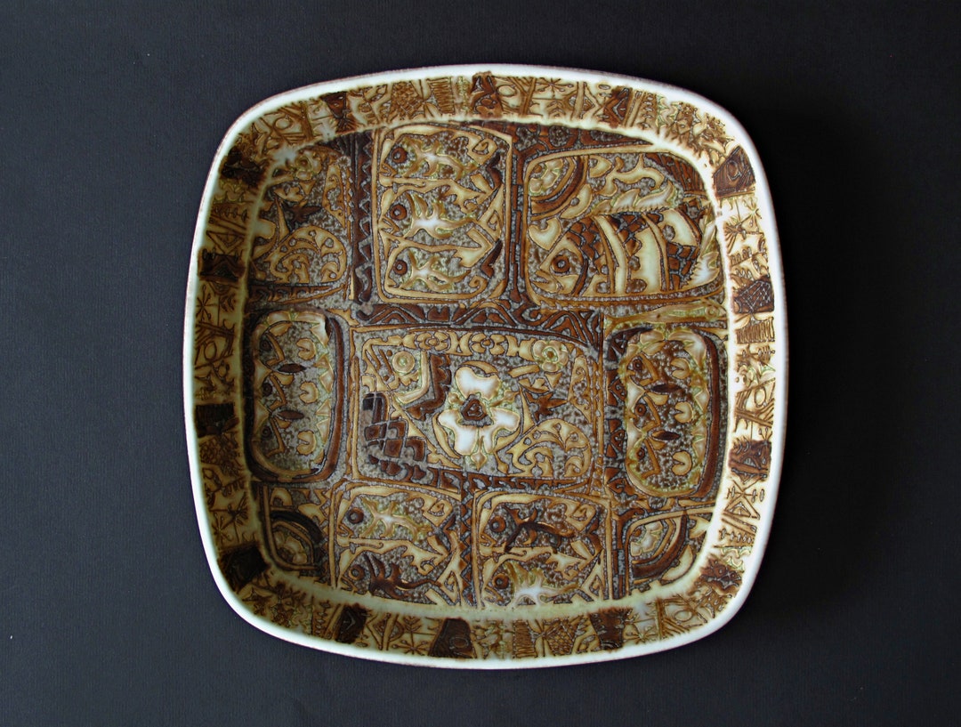 Royal Copenhagen Baca Fajance Dish by Nils Thorssen 719/2884 Denmark - Etsy