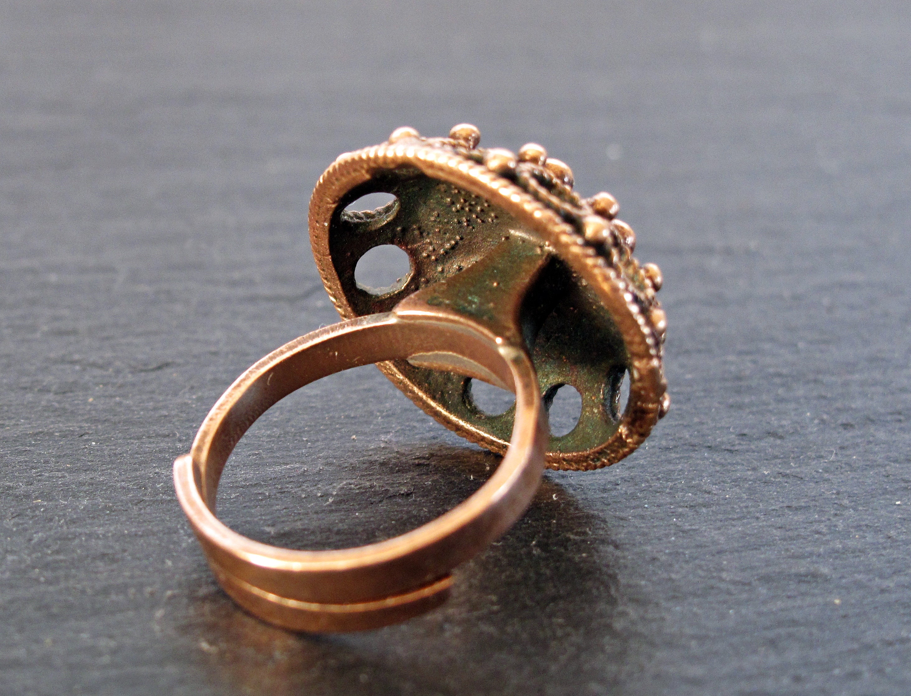 KNUT PAULSEN Bronze Ring Bronze Ring by Knut Paulsen of - Etsy
