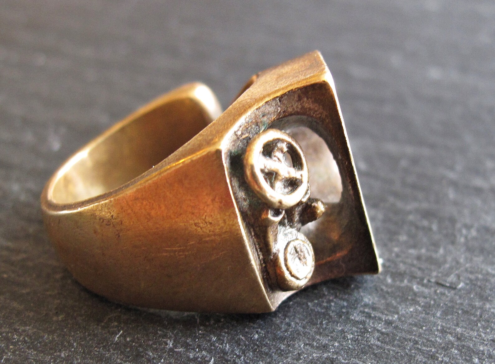 Björn Weckström Pentagon Ring Björn Weckström Bronze Ring Lapponia Ring ...