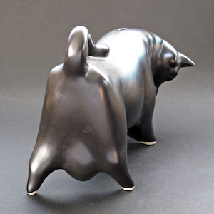 TRENTHAM Black Bull Money Box, Designed by Colin Melbourne , Modernist ...