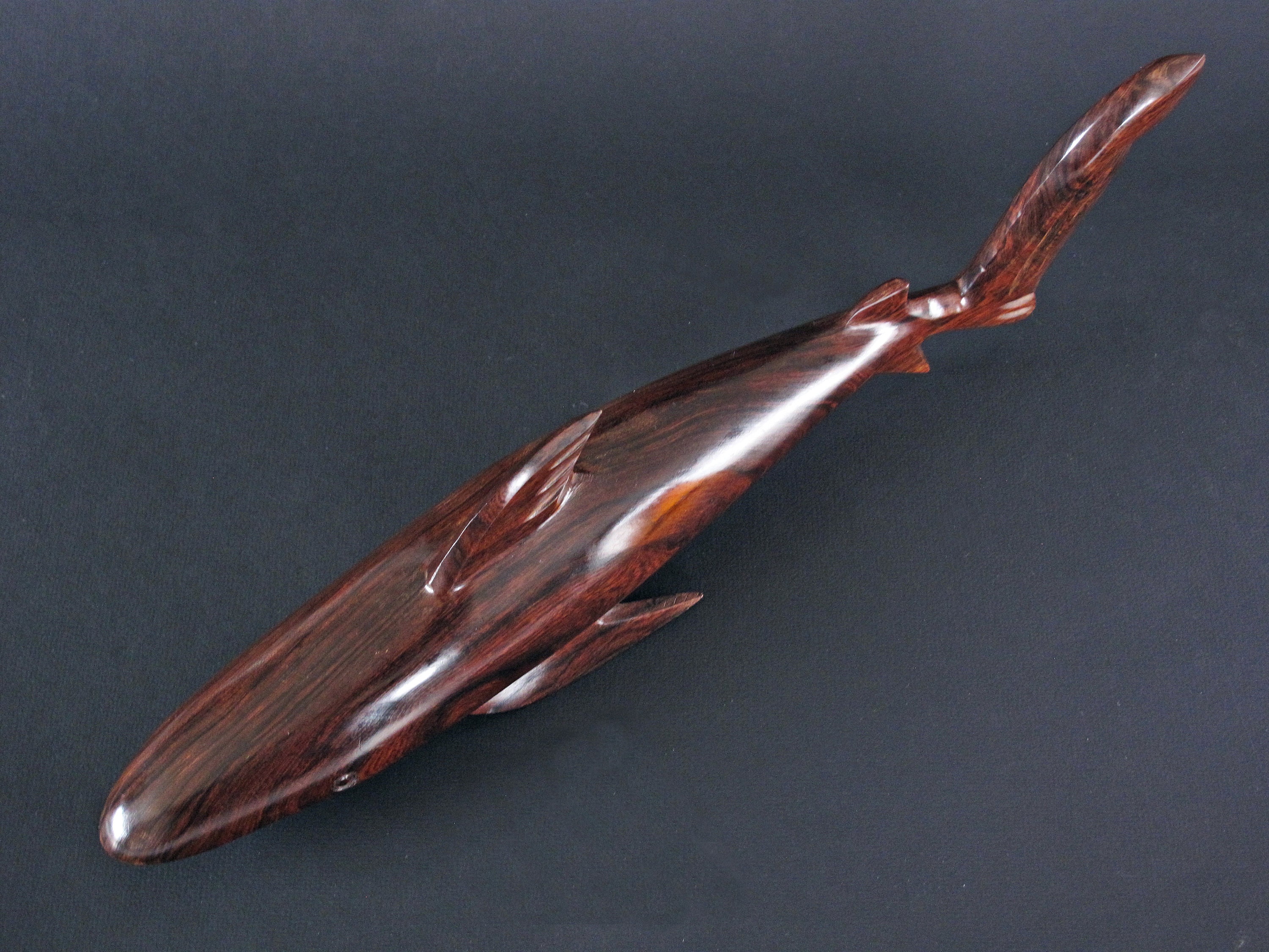Danish Rosewood Shark Hand Carved Rosewood Shark Sculpture - Etsy