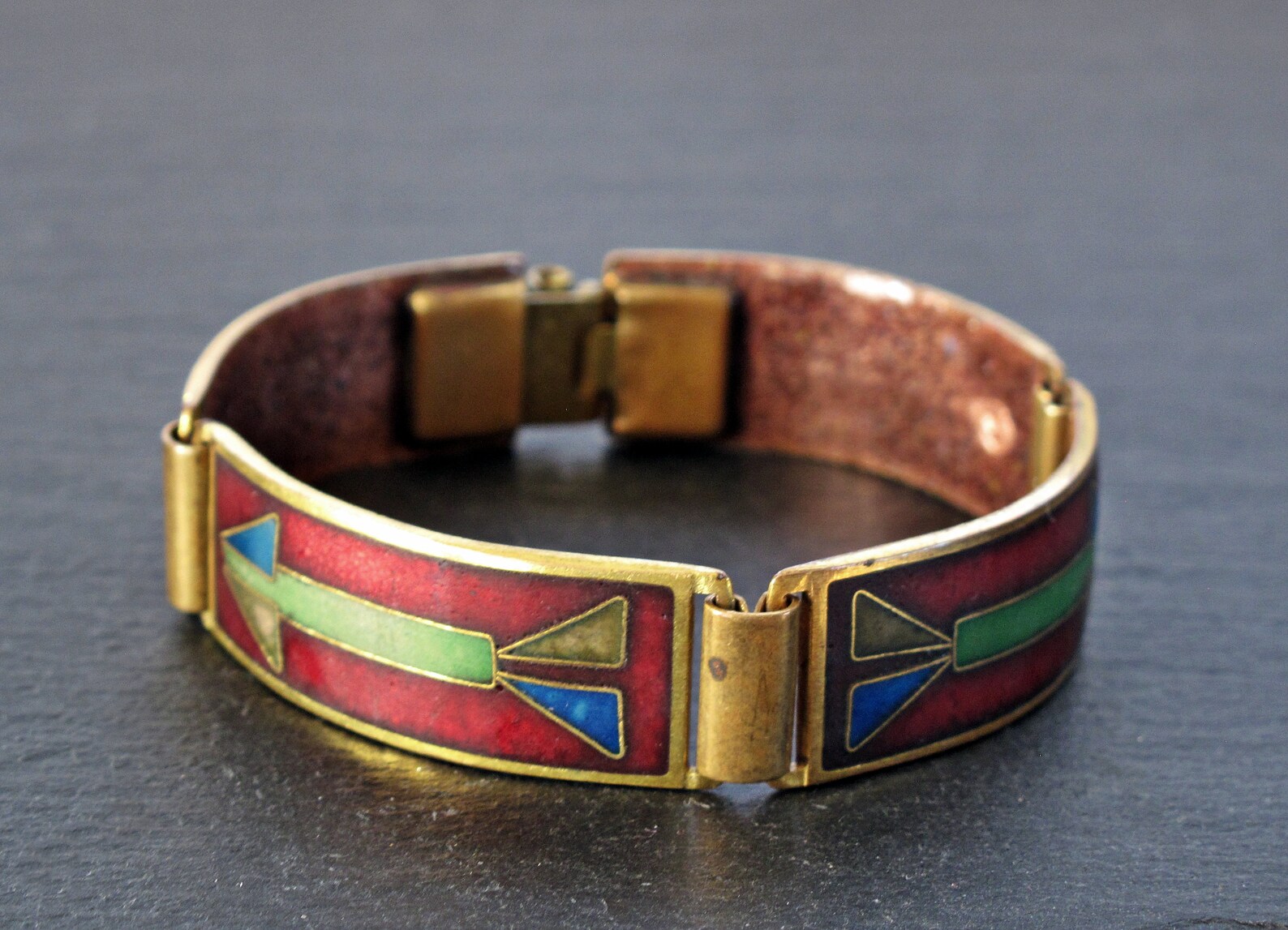 SCHOLTZ & LAMMEL Enamelled Bracelet - Cloisonné Matte Enamelled ...