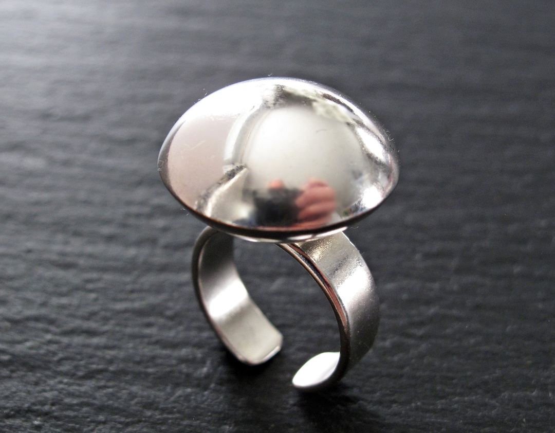 FRANZ SCHEUERLE Silver Ring - 925 Silver Modernist Ring by Franz ...