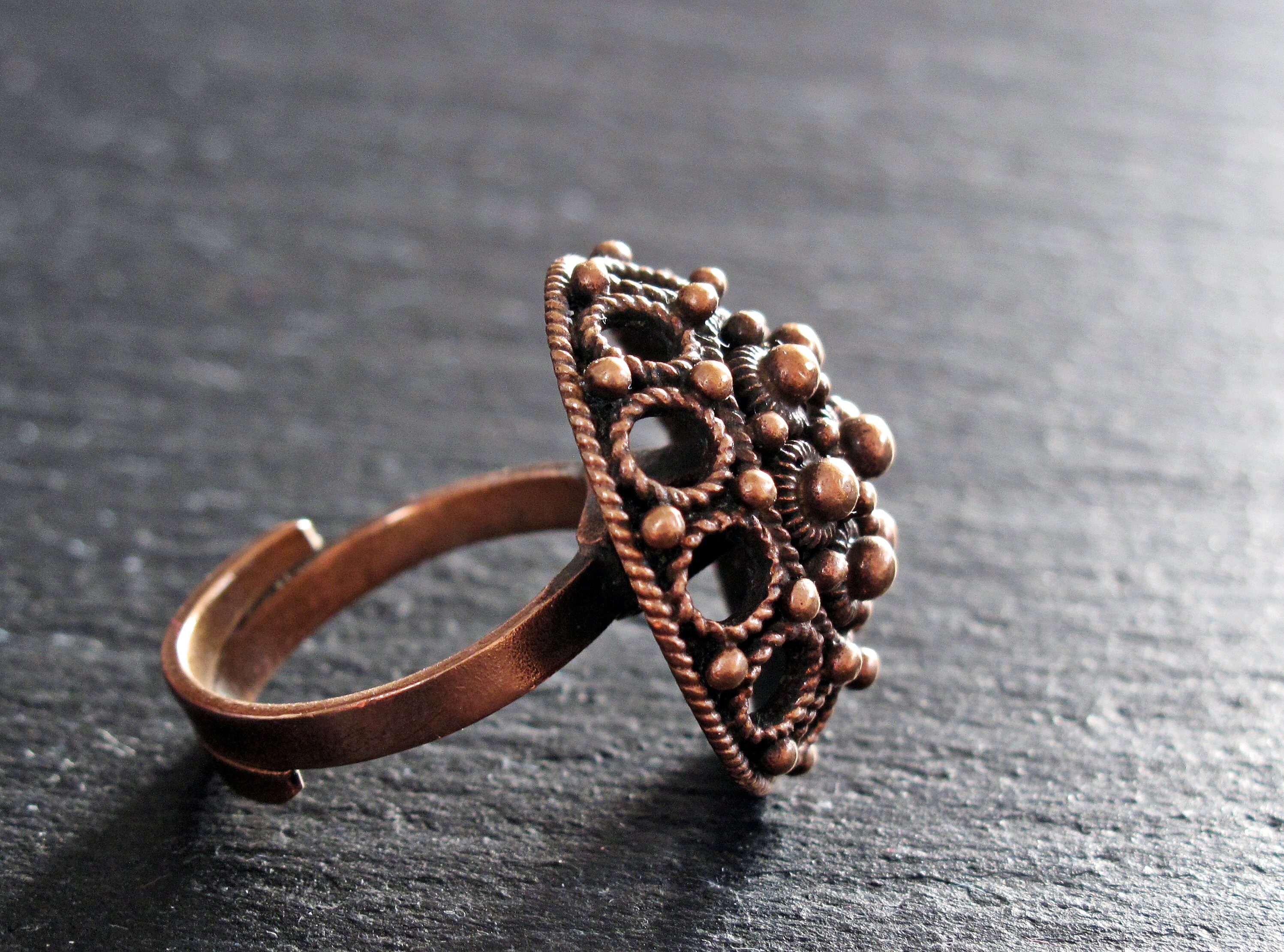 KNUT PAULSEN Bronze Ring - Bronze Ring by Knut Paulsen of Norway - Etsy