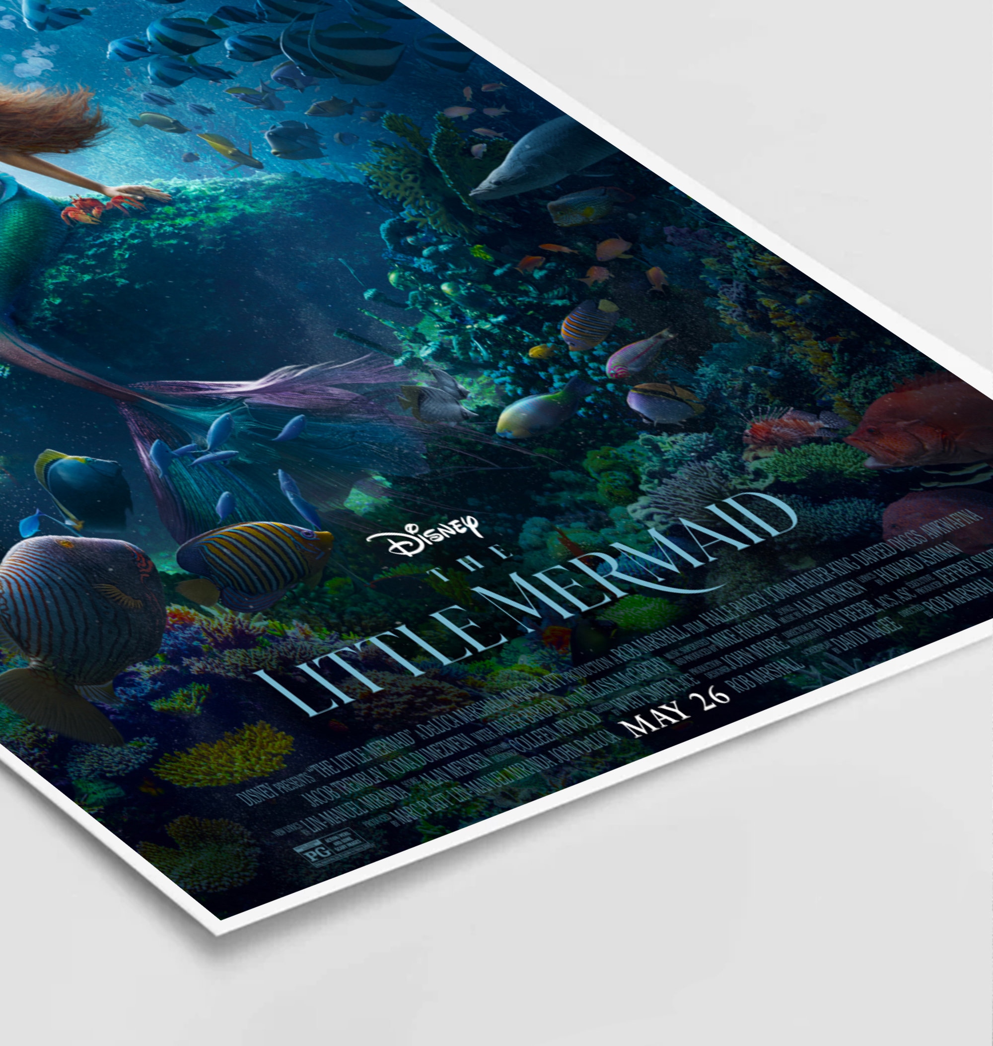 The Little Mermaid Movie Poster, The Little Mermaid Poster, The Little Mermaid Poster