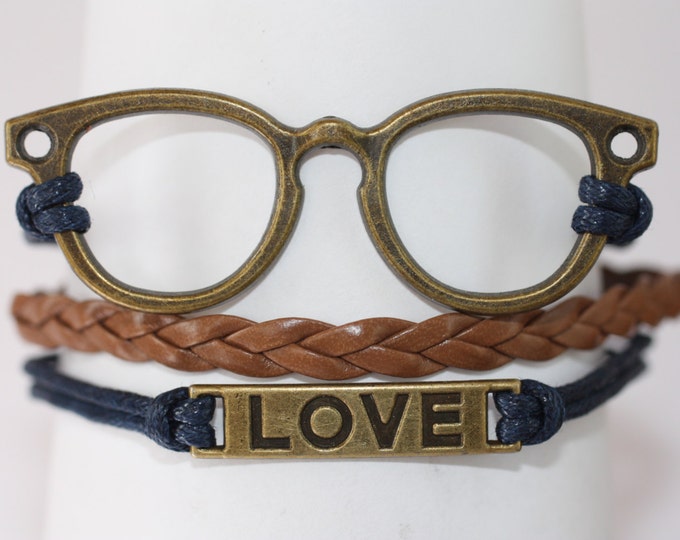 WISDOM Glasses Love Bracelet, Ophthalmologist, Optometrist, Optician ...