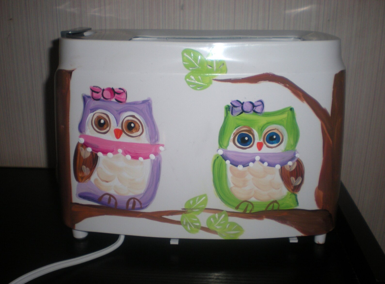 Hand Painted 2 Slice Toaster. Painted on Both Sides Sealed - Etsy