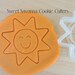 Sun Cookie Cutter Set With Embossing Detail - Etsy