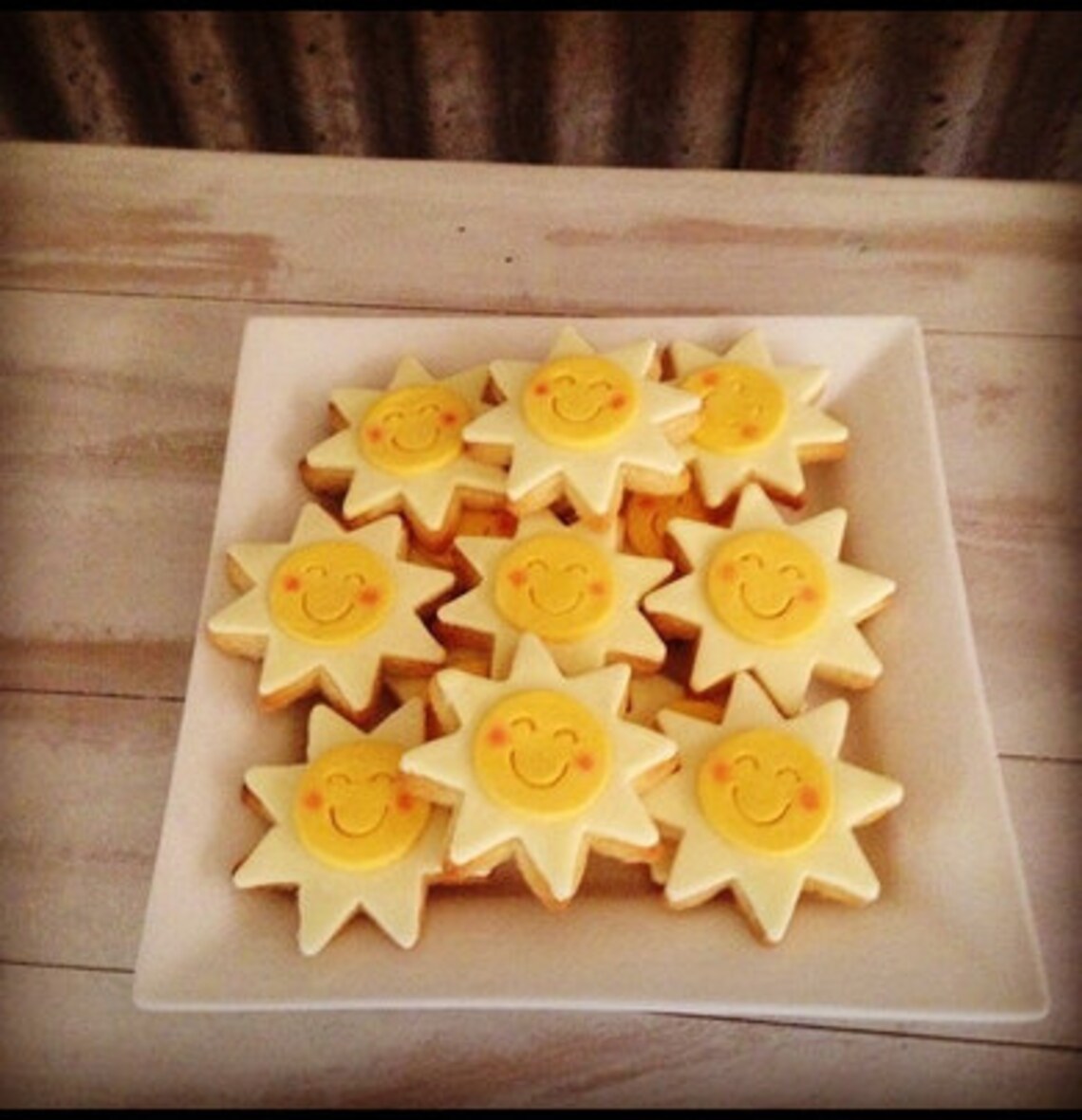 Sun Cookie Cutter Set With Embossing Detail - Etsy