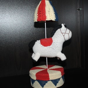 Carousel Horse Crochet Pattern English Version - Etsy