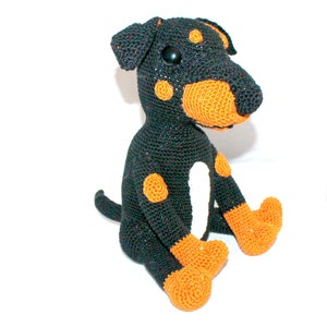 Sam the Pinscher English Version Crochet Pattern - Etsy