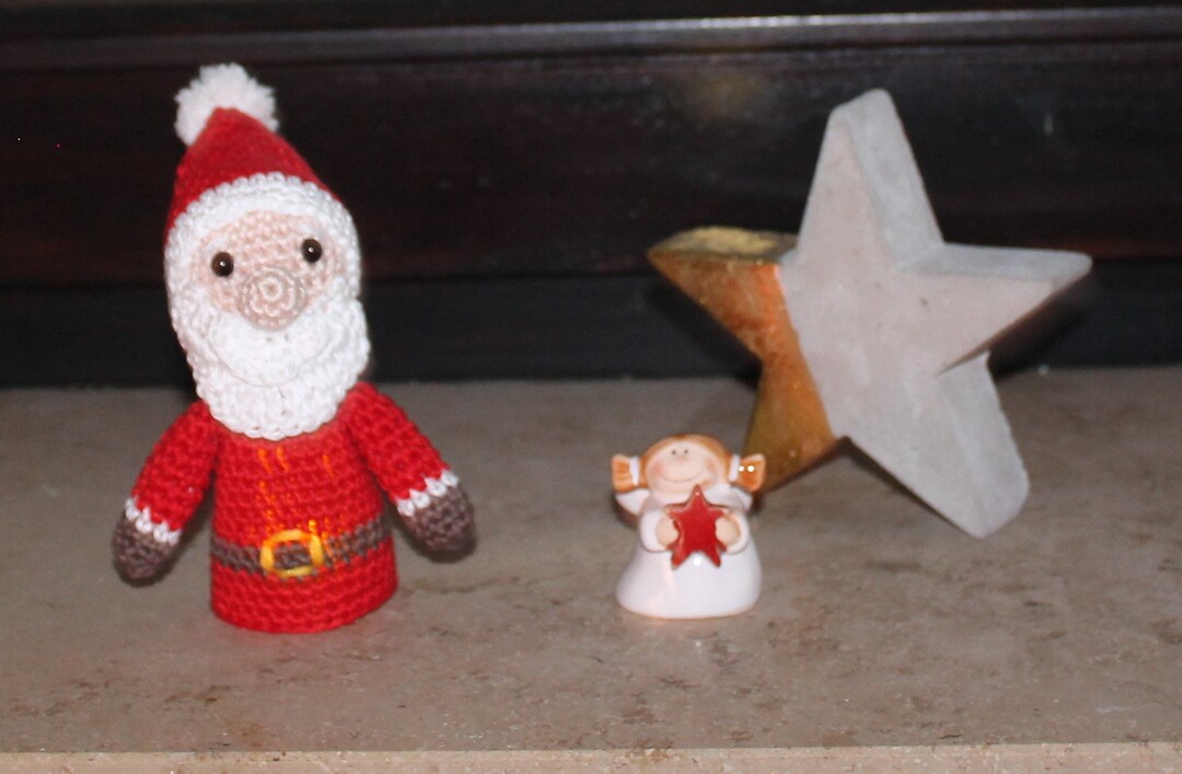 Glowing Santa Claus Crochet Pattern - Etsy