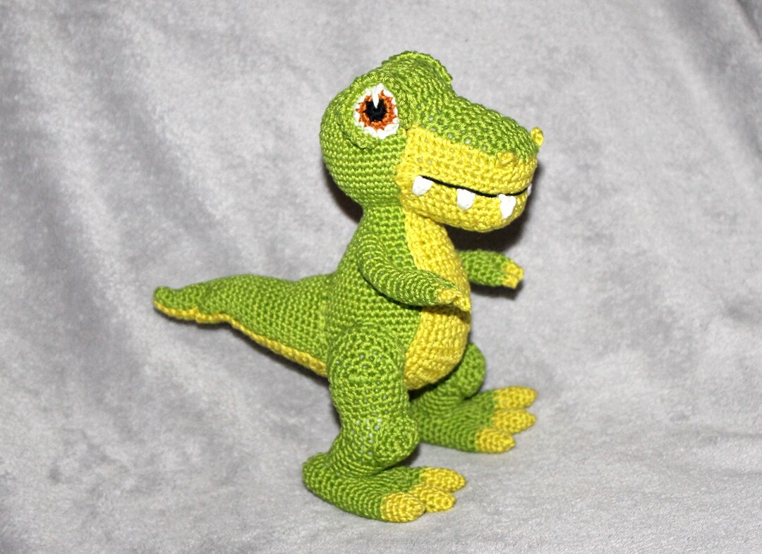 T- Rex Crochet Pattern, English Version - Etsy