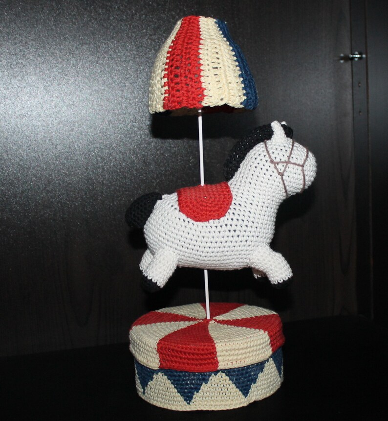 Carousel Horse Crochet Pattern English Version - Etsy