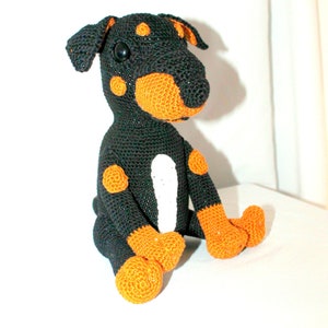 Sam the Pinscher English Version Crochet Pattern - Etsy