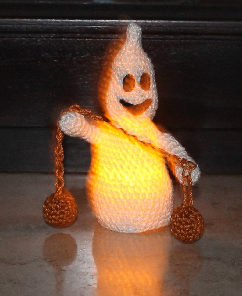 Glowing Ghosts Crochet Pattern - Etsy