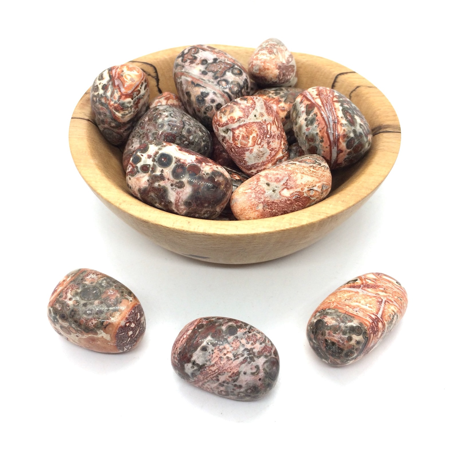 Leopard Skin Jasper Tumbled Stone 20-25mm - Etsy UK