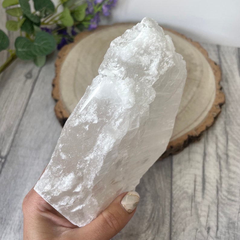 Genuine Selenite Fish Tail Optical Natural Raw Gemstone - Etsy