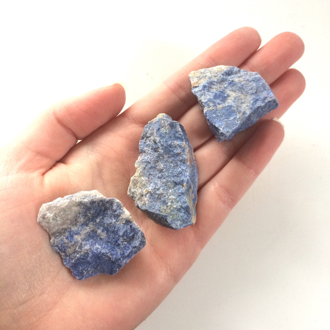 Dumortierite Blue Raw Natural Rough One Stone 1'' - Etsy