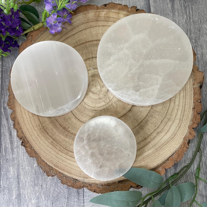 Selenite Charging Slabs - Etsy UK