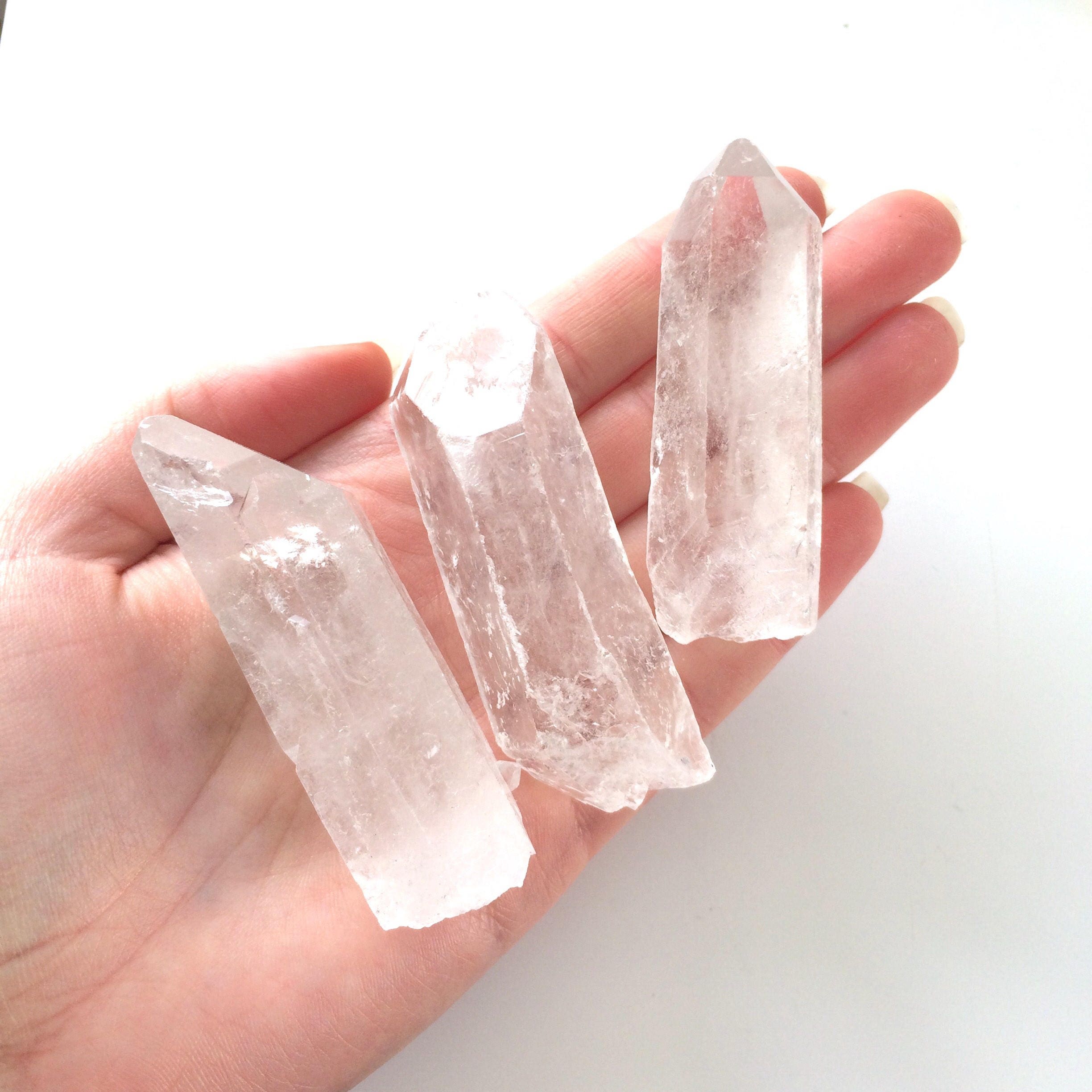 Clear Quartz Natural Formed Crystals Point 1 Piece 1-5cm - Etsy